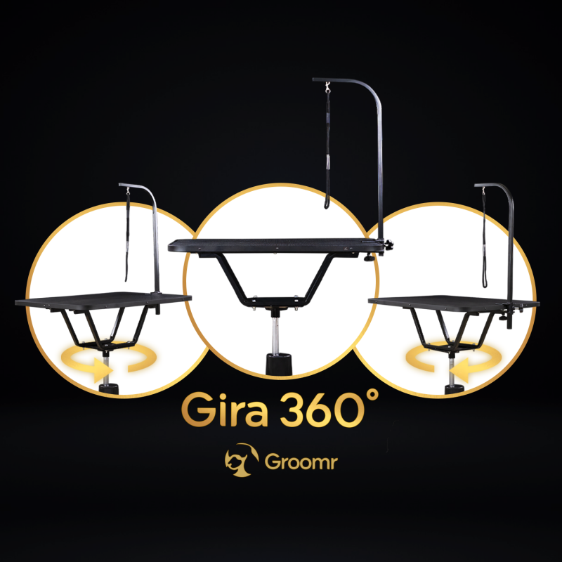Mesa de Grooming Hidráulica - Groomr